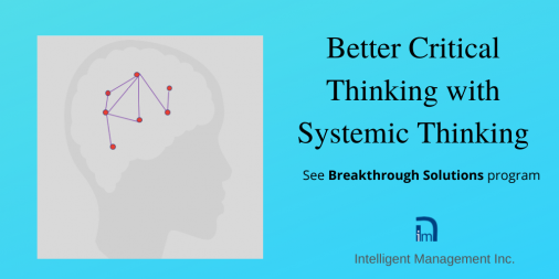 Creating Breakthrough Solutions: Part 1 - Intelligent Management